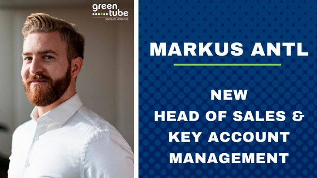 Greentube promotes Markus Antl to Head of Sales and Key Account ...